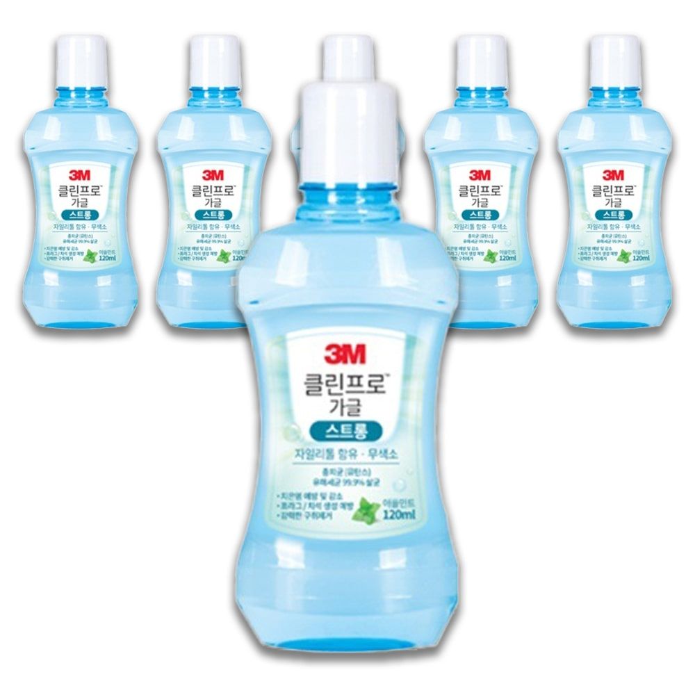 3M 애플민트향 클린프로 가글 120ml x 20ea WCED12F