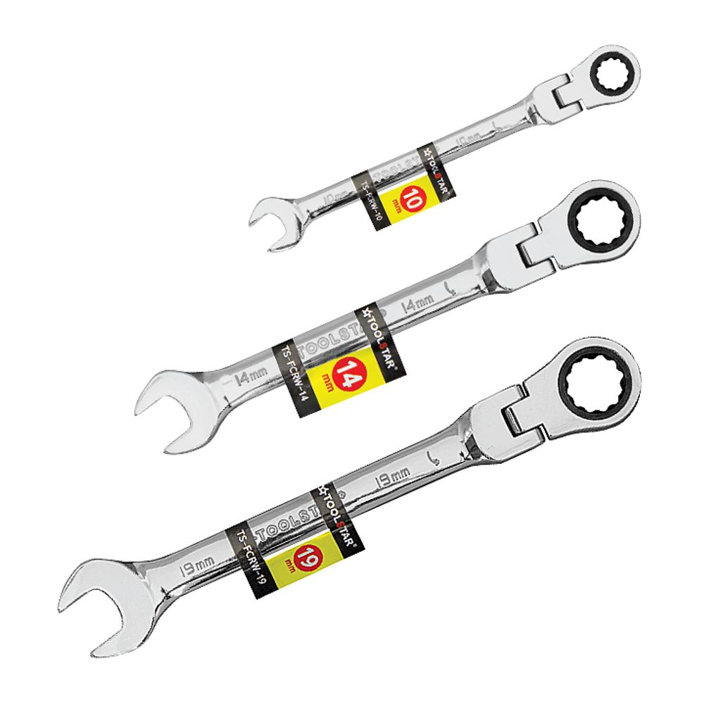 TOOLSTAR 플렉시블콤비네이션라쳇렌치_TS-FCRW-18 1 WC0486E