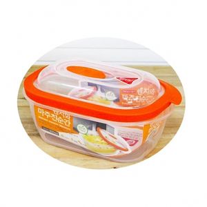 PJ전자렌지용기 직사각 900ml 2P 렌지용기 렌지그릇 - 오너클랜