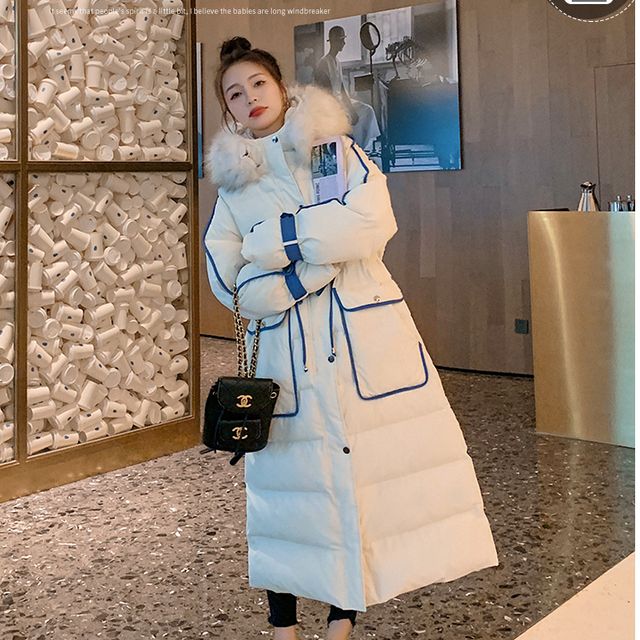 여성 겨울 솜옷 후드롱 점퍼 - 오너클랜