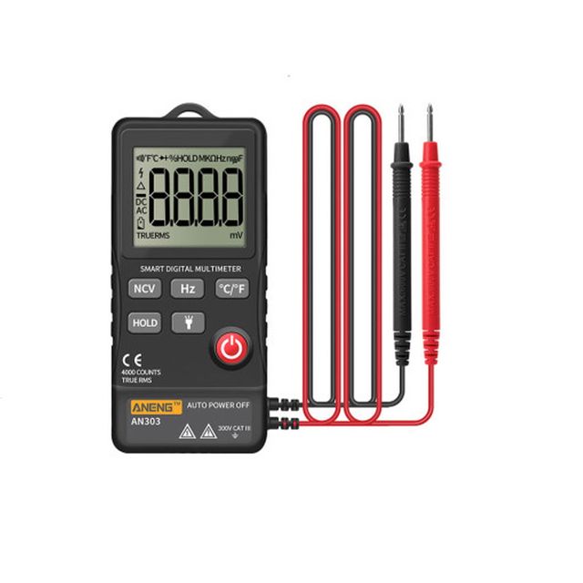 멀티 테스트기 휴대용 AN303 전류 전압 암페어 측정기 - 오너클랜