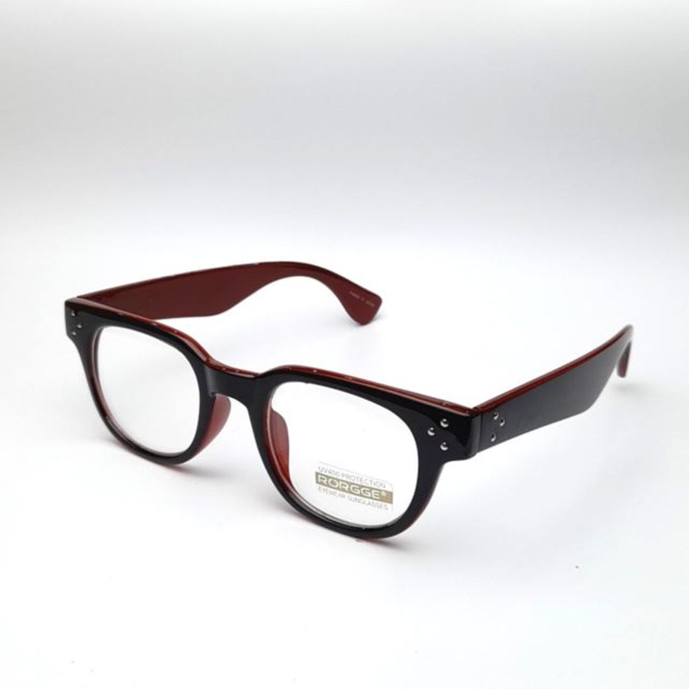 남자 여자 베이직 타원 뿔테 안경 RORGGE A017 // 패션안경테 동그란 동그란안경테 m5j - 마니템