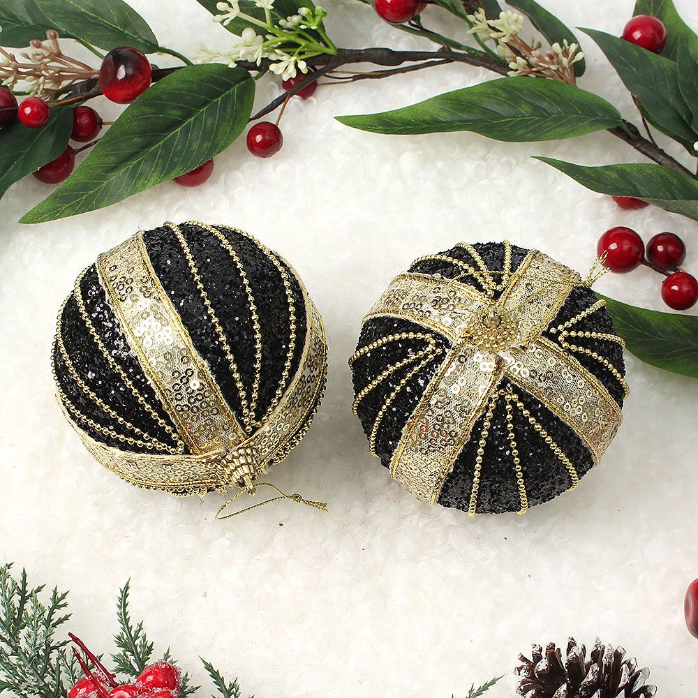 블랙시크 글리터 장식볼 2p(10cm) (럭셔리벌룬) WFFXN7H - 오픈마켓 우리들쇼핑