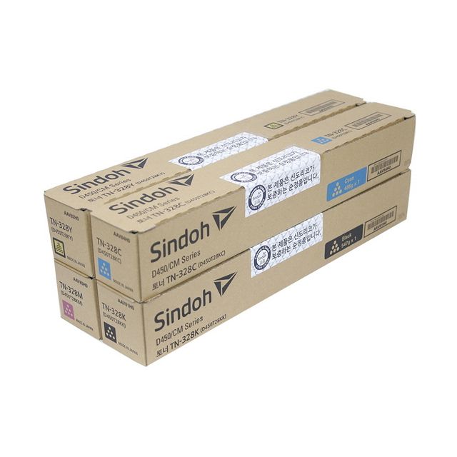 CM2075신도리코 D450T28KKSET 정품토너 4색1세트 - 오너클랜
