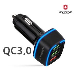 USB차량용고속충전기 QC 18W 12W MSCC-Q30 블랙 - 오너클랜