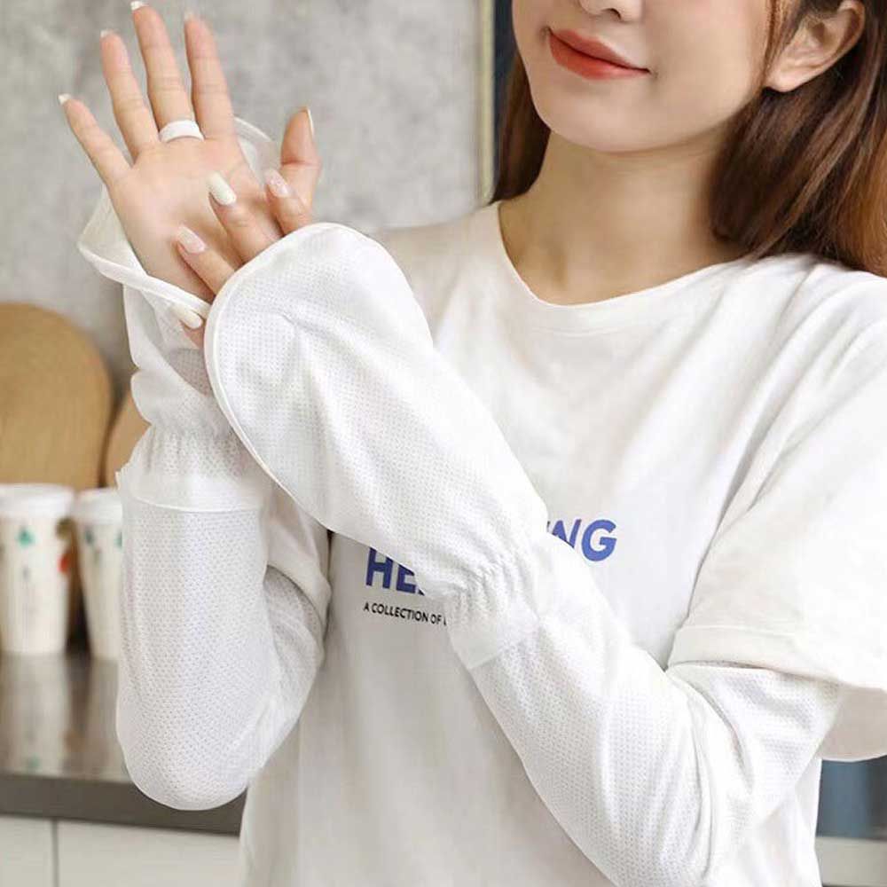 손등 커버 쿨링 냉감 자외선 햇빛 차단 팔토시 코디 // UV차단팔토시 여름용팔토시 q0s - 마니템